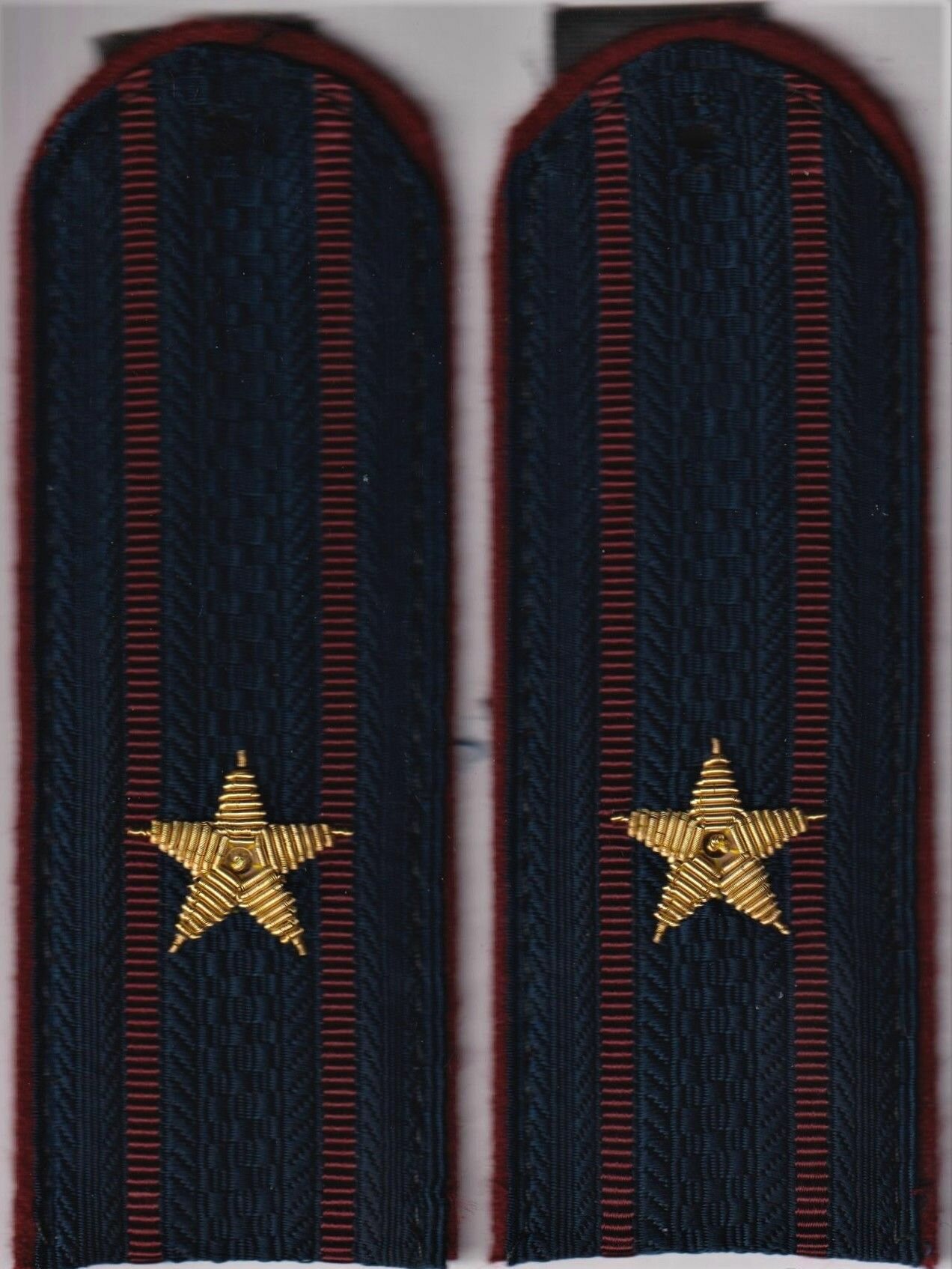 Погоны фсин на куртку ( с хлястиком) , майор