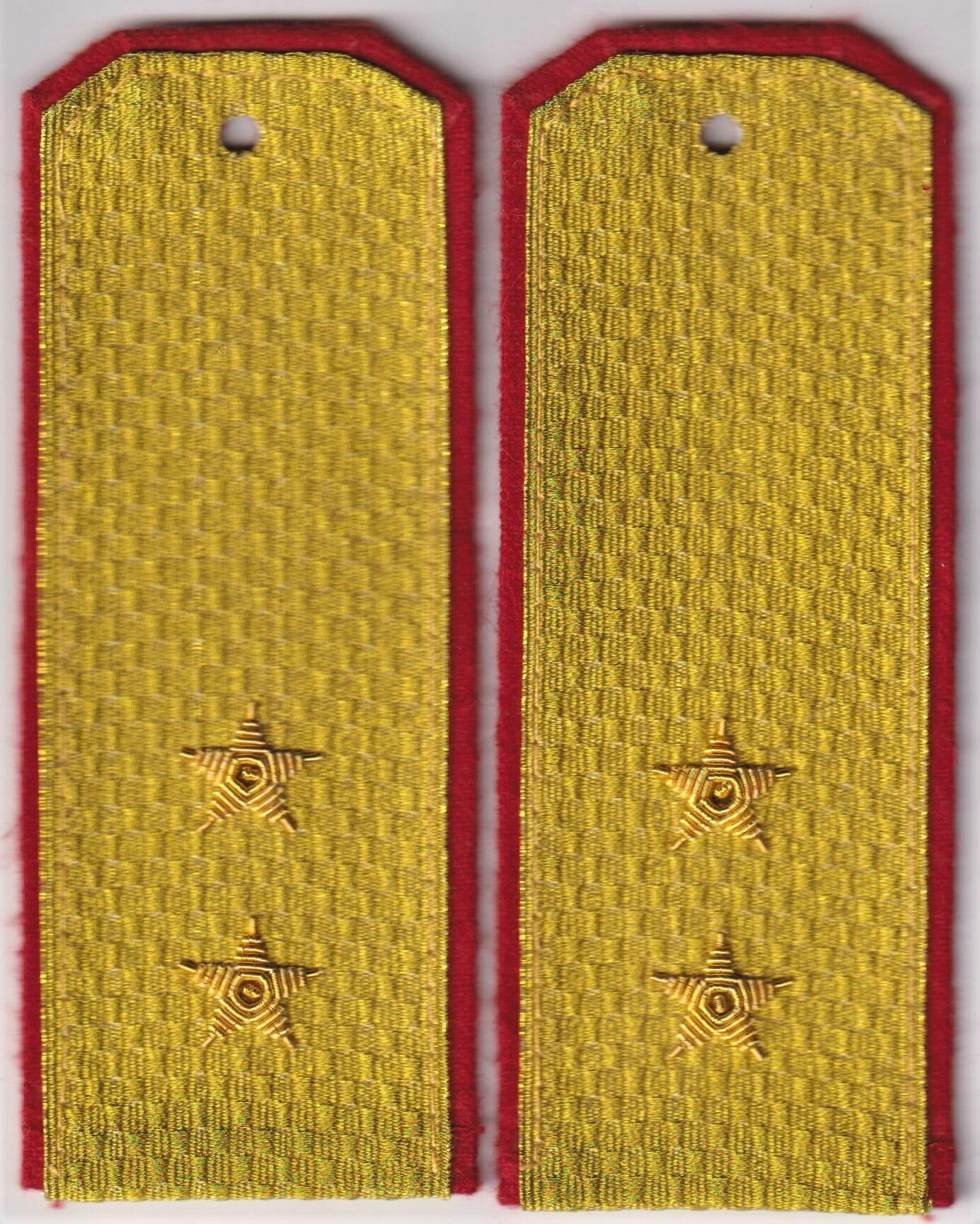 Погоны ОВ парадные, прапорщик