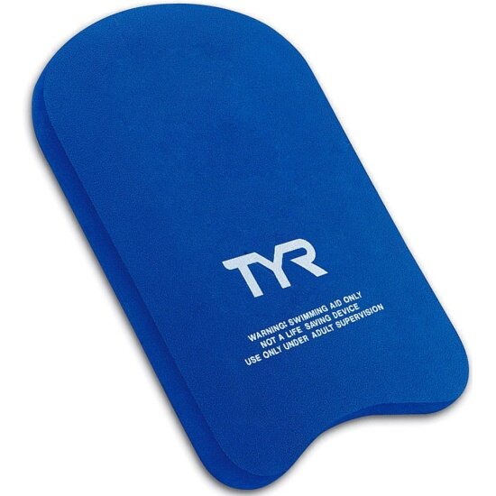 Доска для плавания Tyr Junior Kickboard (O/S, 420 голубой)