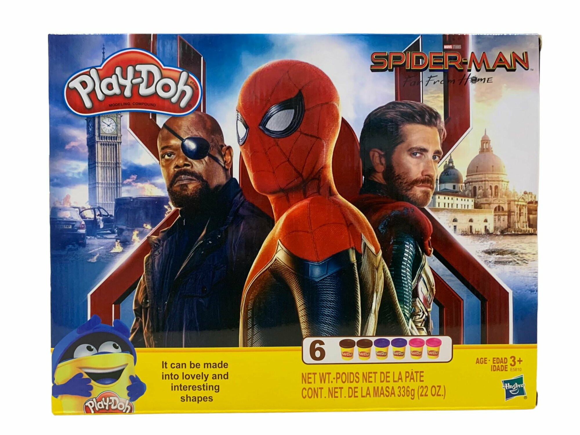 Человек-Паук. Набор с пластилином для творчества.