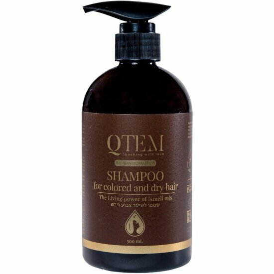 Шампунь Qtem Oil Transformation для окрашенных и сухих волос, 500 мл