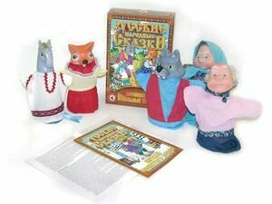 Кукольный Театр Битый небитого везет (5 героев, пальчиковый) (в коробке) (от 3 лет) 11205, (ООО "Ру