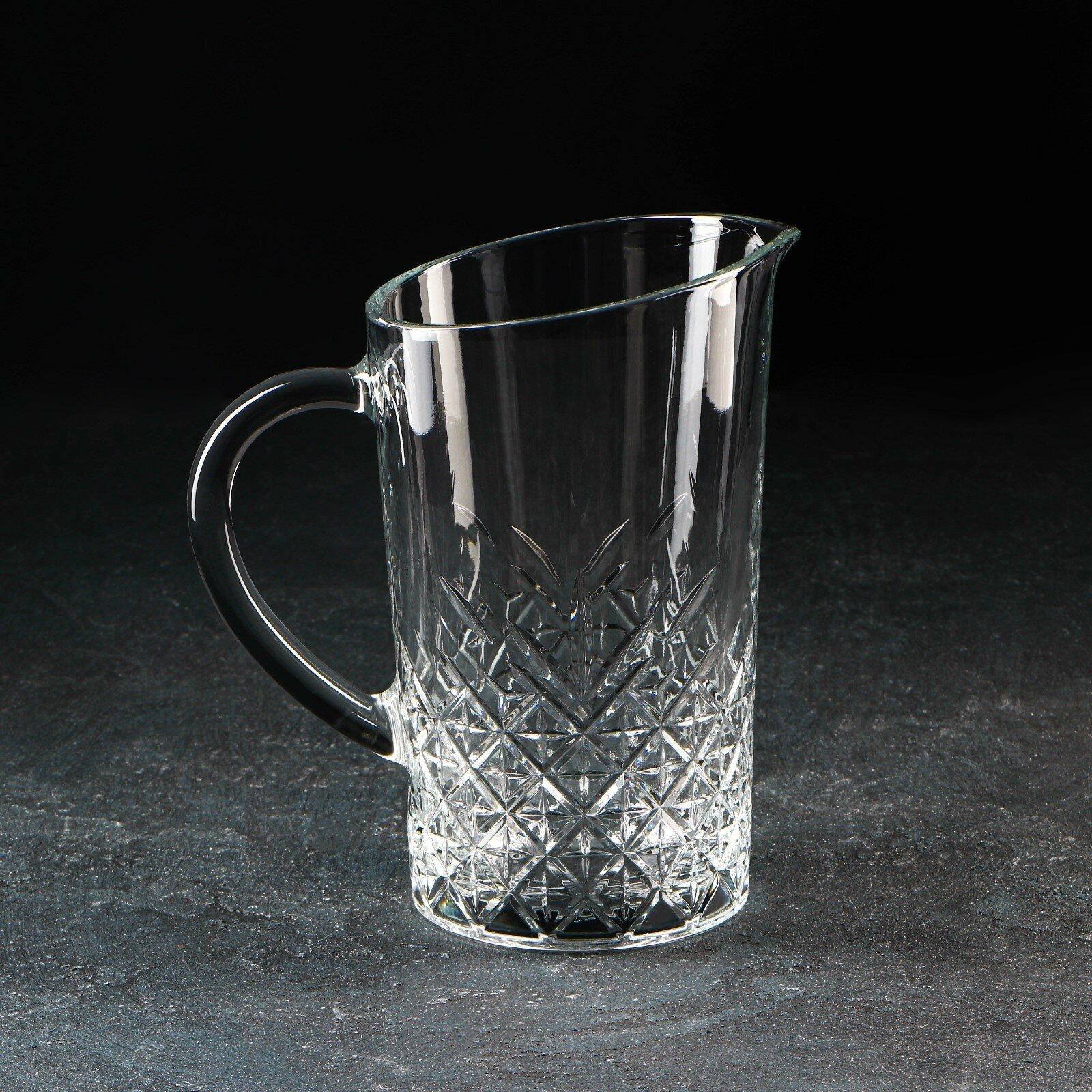 Кувшин Paşabahçe Timeless, 1.4 л, стекло, прозрачный