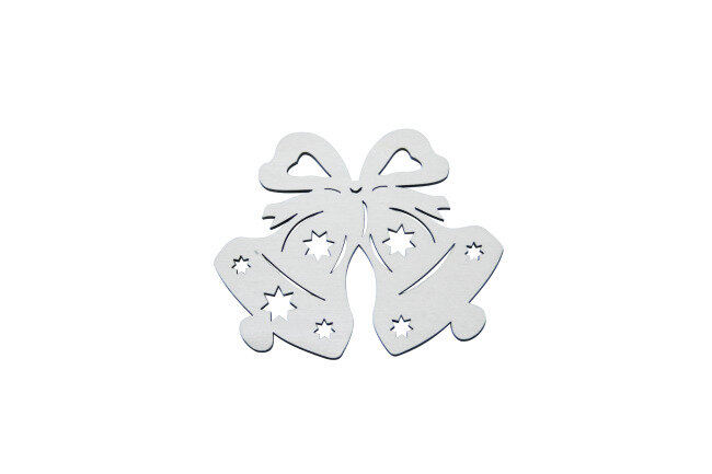 Деревянные заготовки / Декупаж, деревянная заготовка для творчества "Добрый мастер" "Колокольчик" фанера 8*6,3см (3шт)