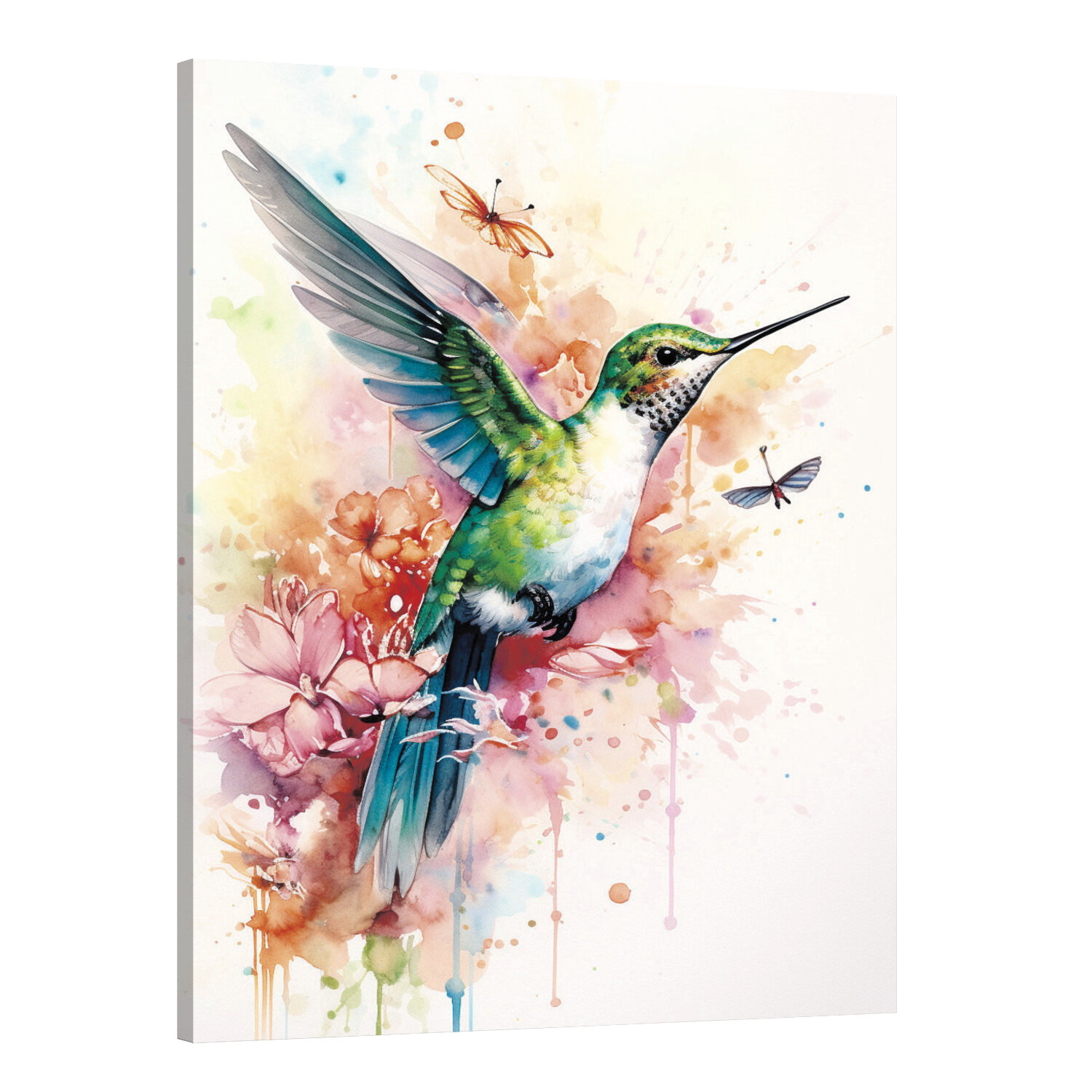 Интерьерная картина 50х70 "Колибри"