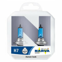 Лампа H7 12V 55W NARVA RANGE POWER +150% яркости (2 лампы в боксе) NARVA
