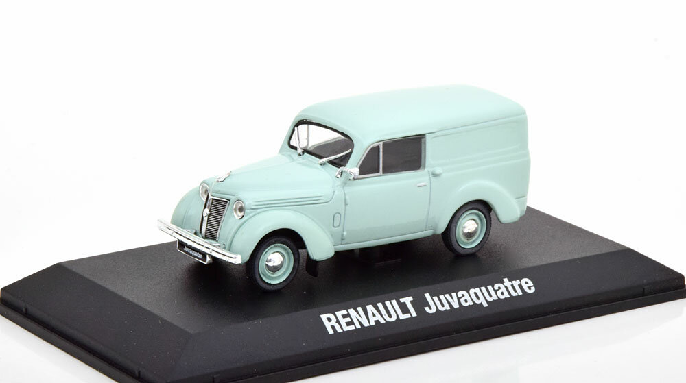 Модель коллекционная NOREV Renault juvaquatre 1937 light green