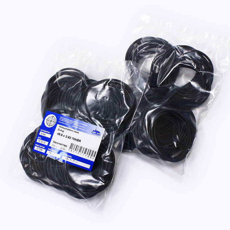 Кольца резиновые уплотнительные (O-ring) 48.9х2.62 70NBR (упаковка 100 шт. ±5%)