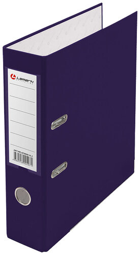 Папка-регистратор LAMARK, ширина корешка 50 мм, фиолетовый