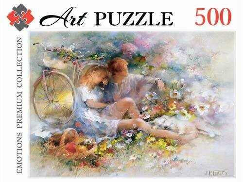 ПазлыArtpuzzle 500 деталей. Русская коллекция. Хаерантс В. Лето РУК500-0445, (Рыжий кот)