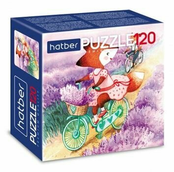 Пазлы 120 деталей. Жила-была лисичка (Premium) 120ПЗ5_26370, (Хатбер-М) ()