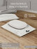 Мыльница Fora MARBLE LIGHT, овальная, для кускового мыла, белая, ...