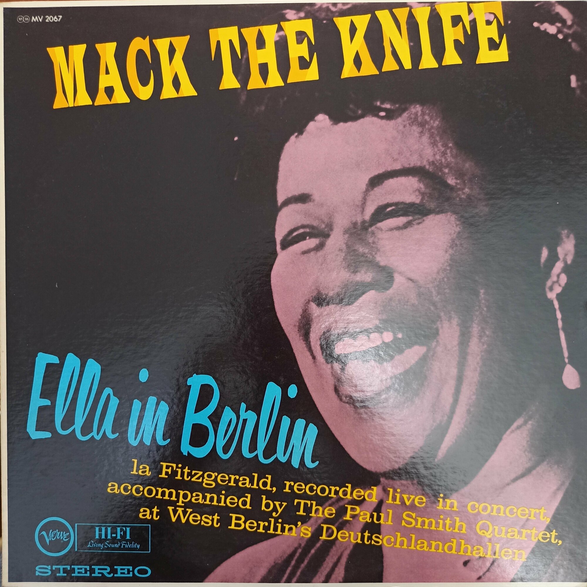 Виниловая пластинка Ella Fitzgerald - Mack The Knife - Ella In Bеrlinl (Япония) LР