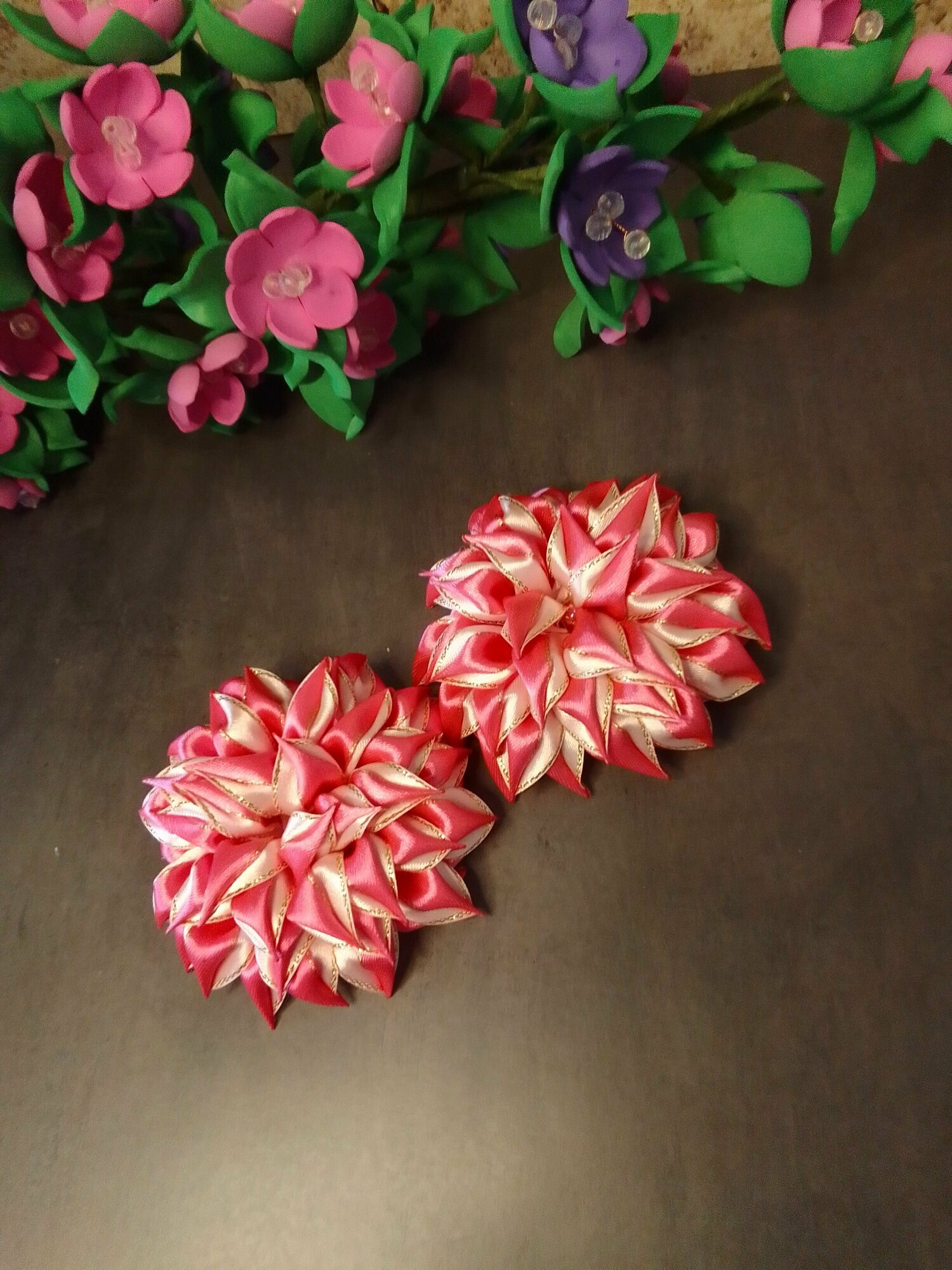 Резиночки-Бант для волос "Звездочка"