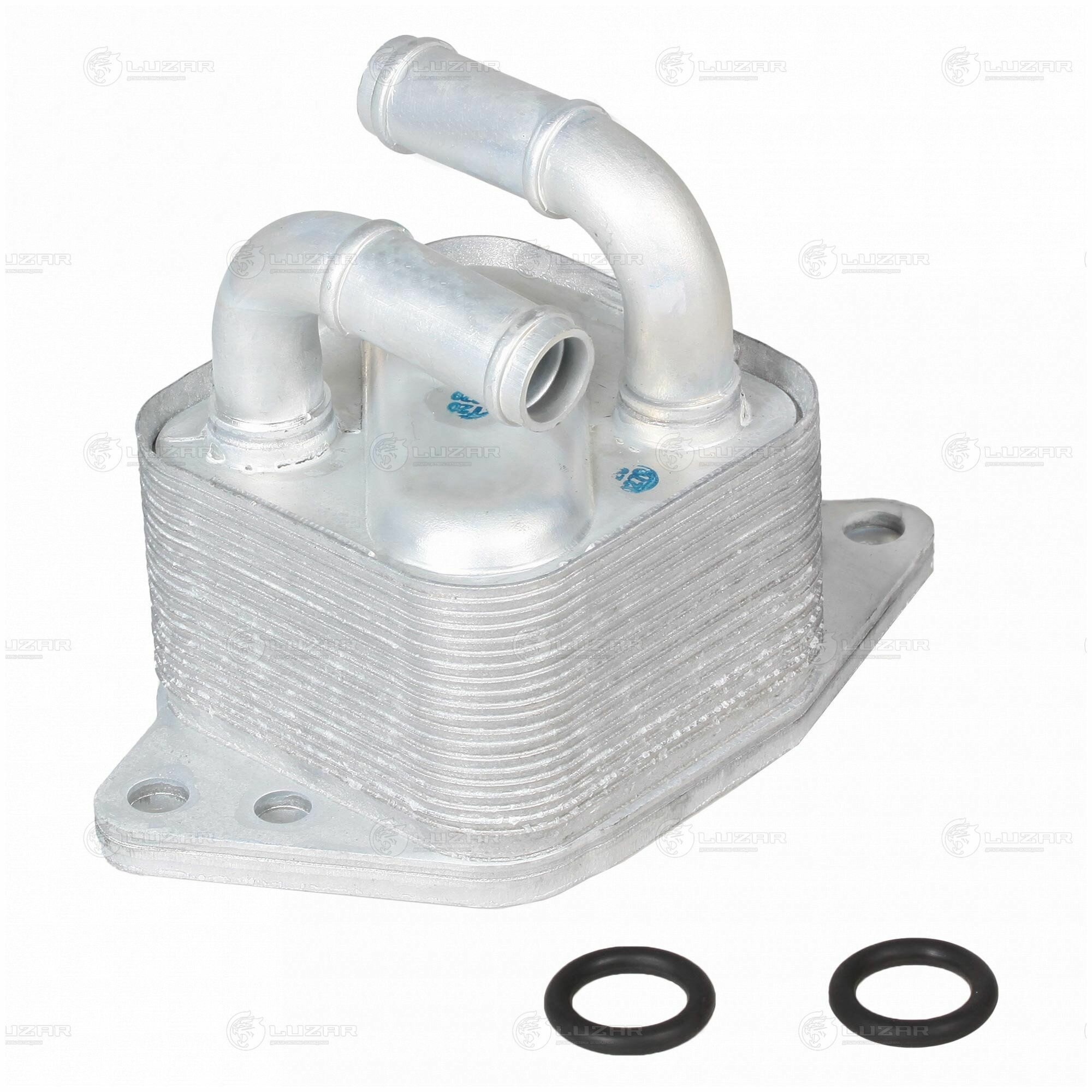 LUZAR Радиатор масляный (теплообменник) для VW POLO (09-)/SKODA RAPID (12-) AT