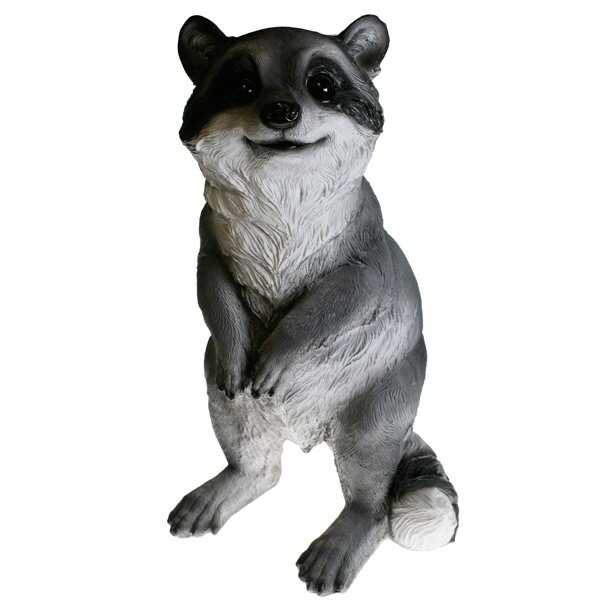 Фигура садовая Енот L26.5 W20 H36 см (полистоун)