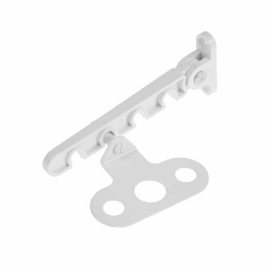 Ограничитель открывания (гребенка) пластиковый, белый