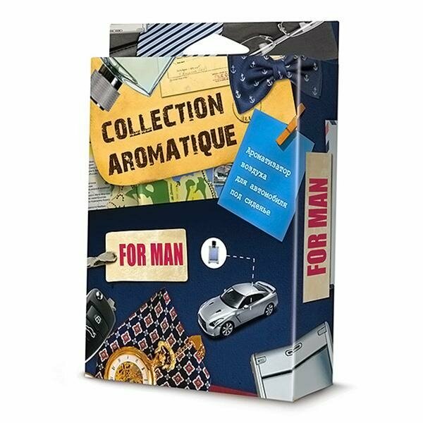 Ароматизатор FOUETTE "Collection Aromatique" "FOR MAN" СА-2 под сиденье 200 мл