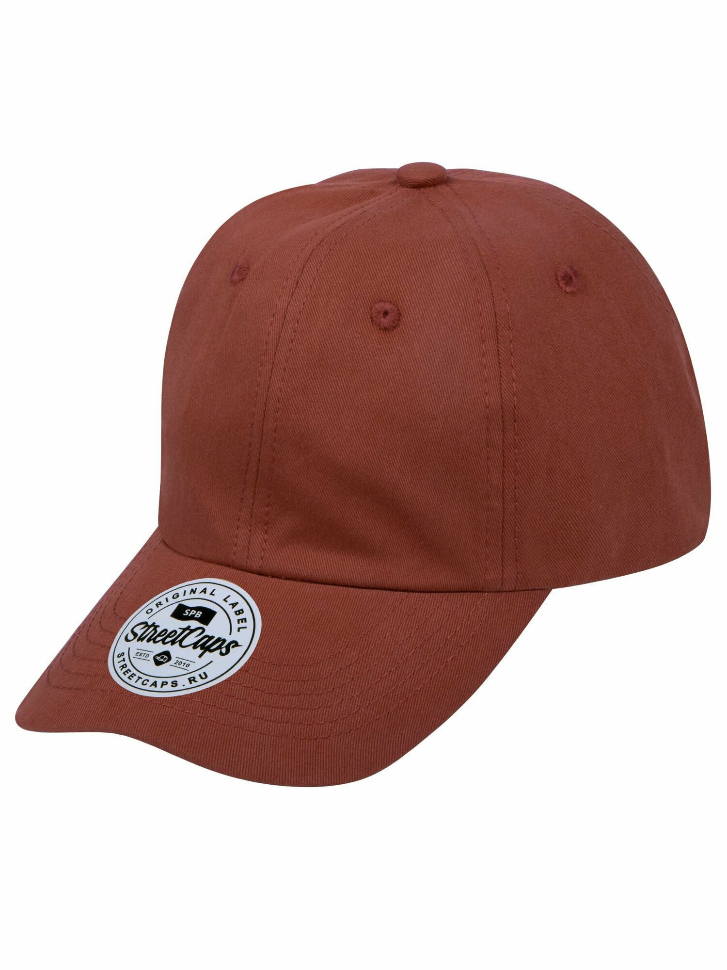 Бейсболка Бейсболка классическая / Street Caps / 305-6-1-001 Мягкая хлопковая кепка с низким профилем для мужчин