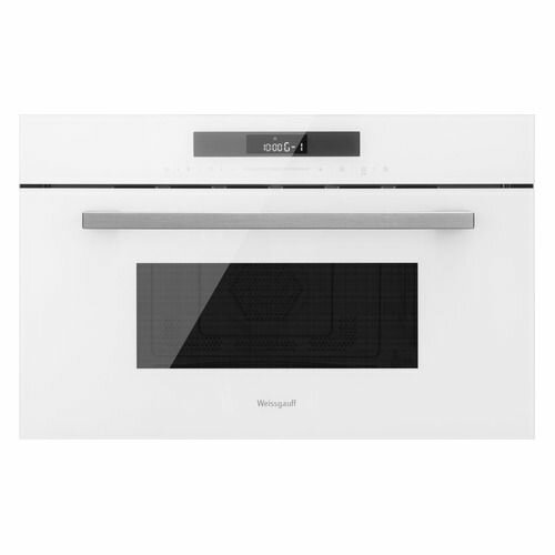 Микроволновая печь WEISSGAUFF BMWO-342 DW Touch, встраиваемая, 34л, 900Вт, белый [430202]