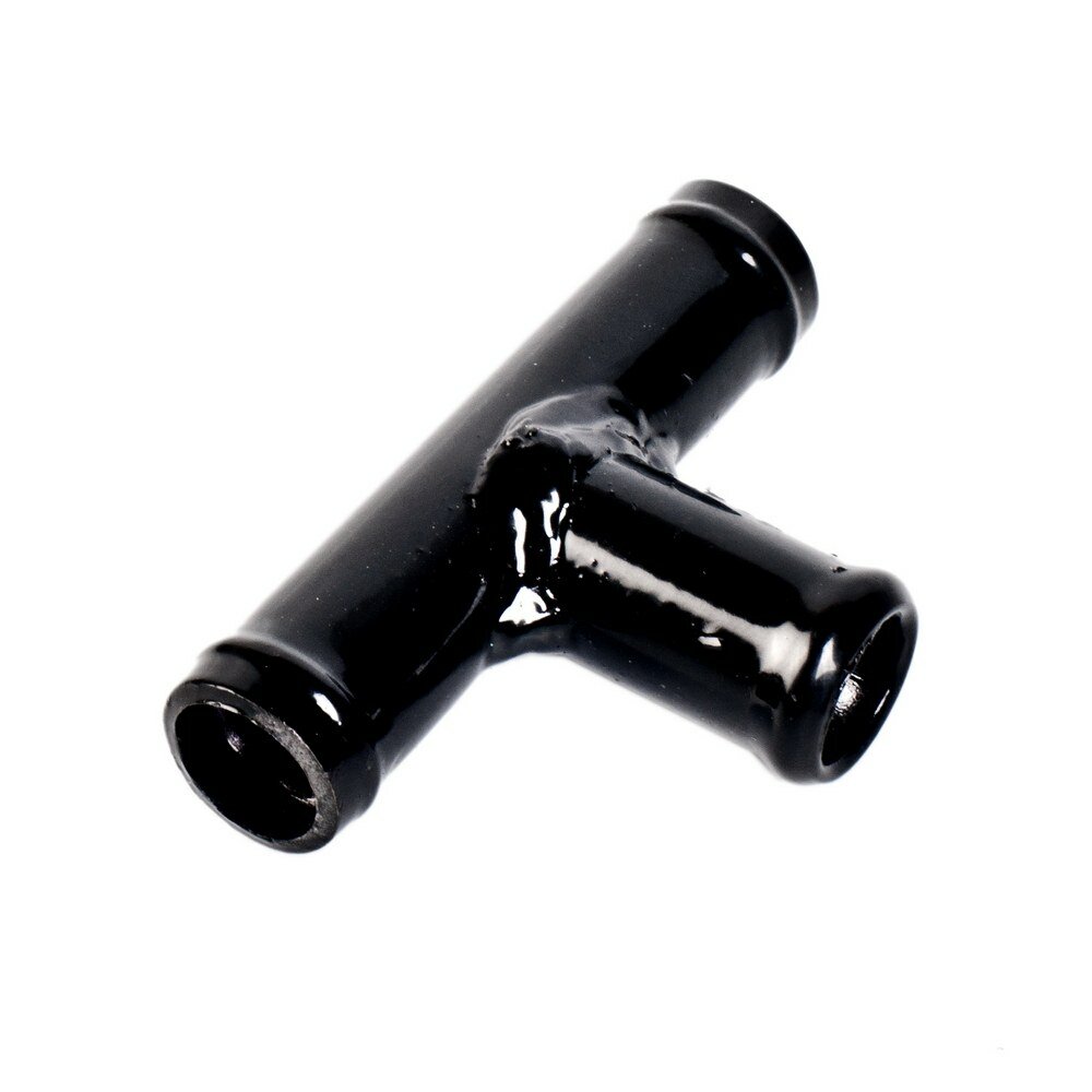 Тройник отопителя для а/м газ, d16 мм на дополнительную печку металлический ладья 055.00.00мл