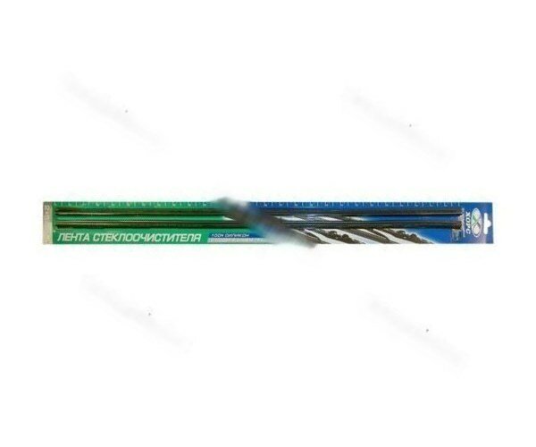 Резинка щеток стеклоочистителя хорс графит-силикон 2х54см