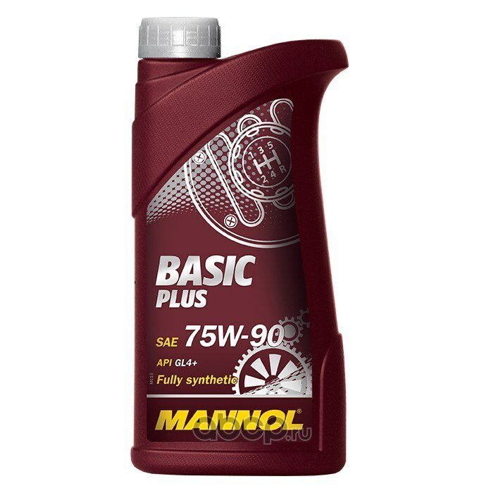 Масло трансмиссионное mannol basic plus gl-4 75w90 1 л 1321