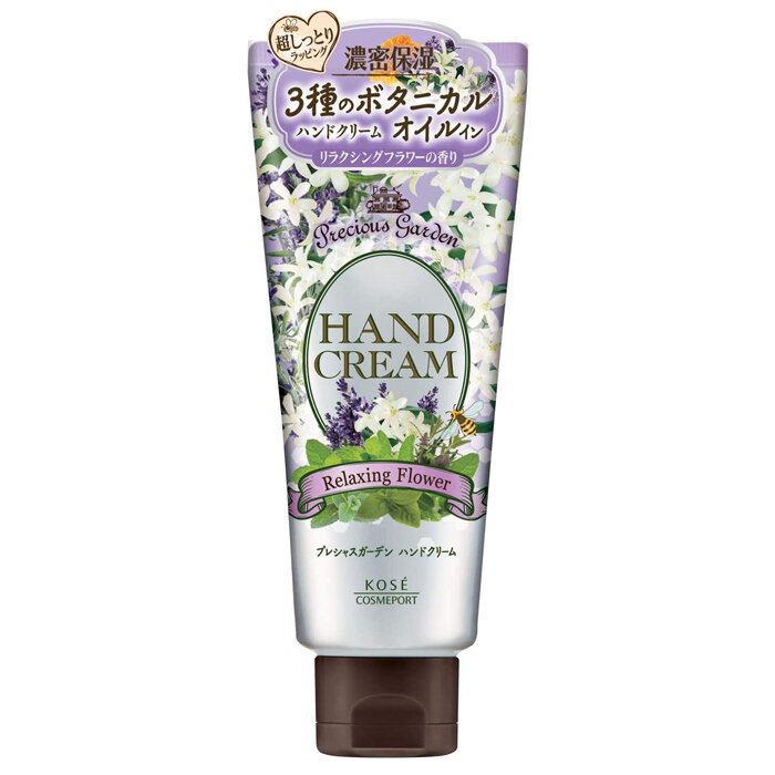 KOSE COSMEPORT Precious Garden крем для рук безмятежный цветок с органическими экстрактами растений, туба 70г.