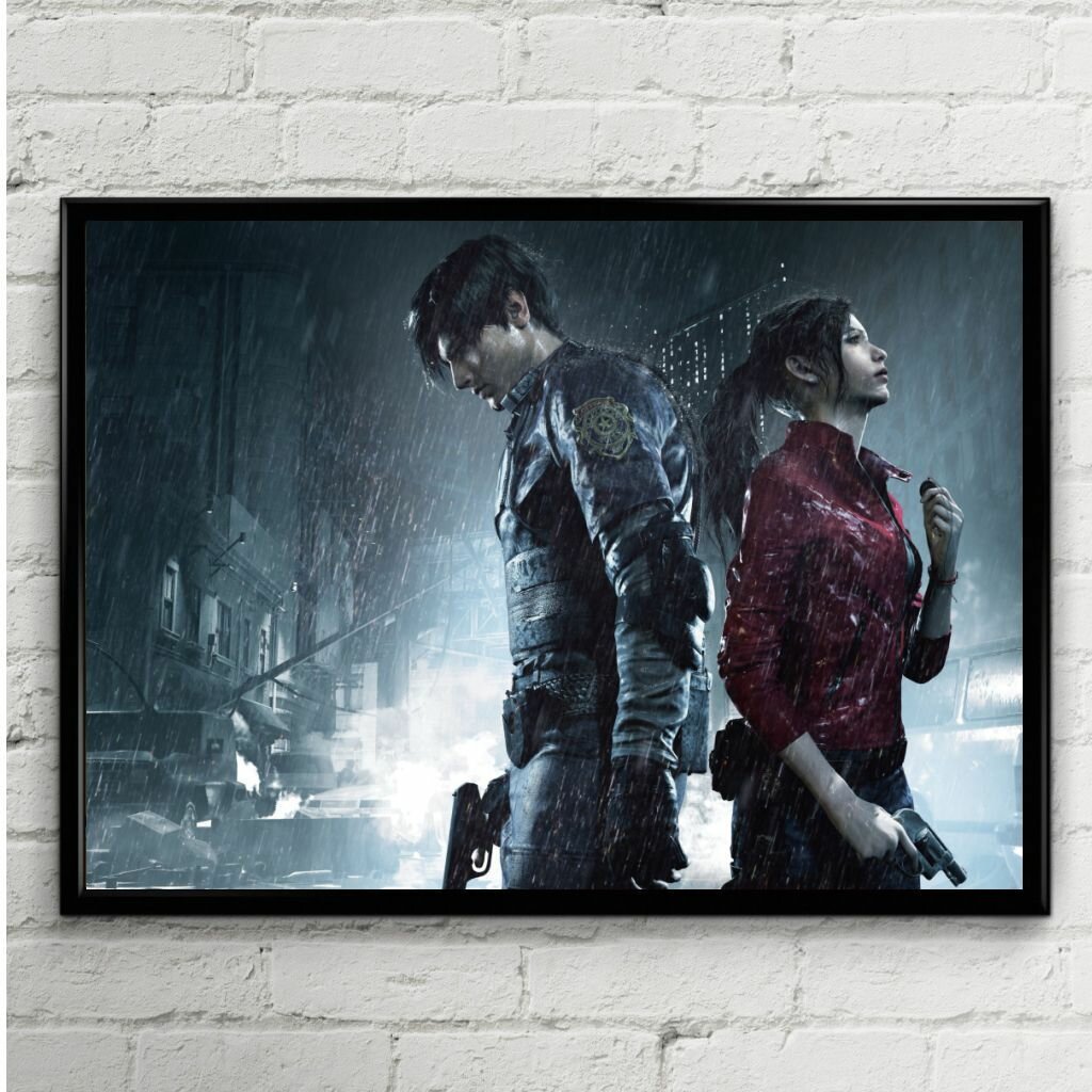 Постер "Resident Evil 2" Cool Eshe из коллекции "Любимые герои", А3