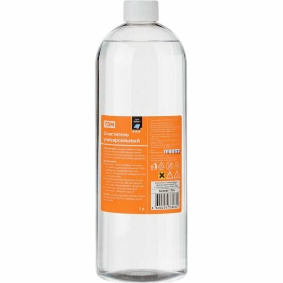 Очиститель универсальный Tdm Electric абсолютированный 99.7%, 1 л, бутыль, серия "Алмаз", SQ1025-1704
