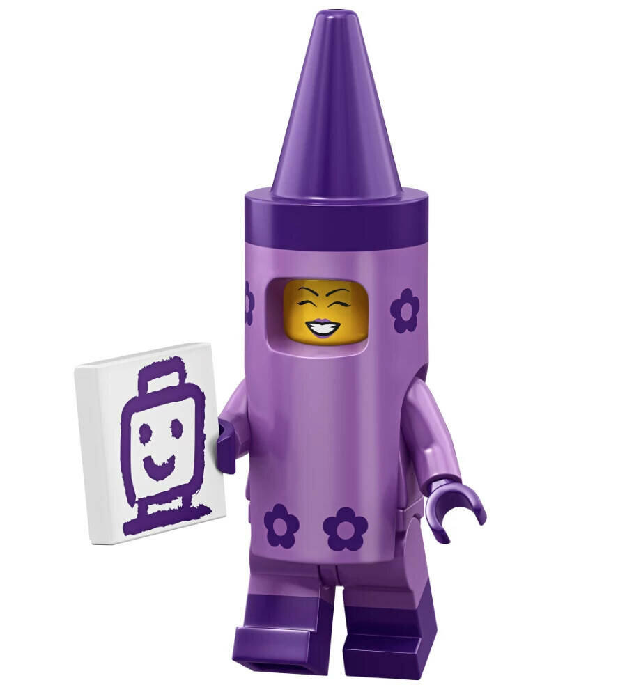 Конструктор LEGO Minifigures 71023-5 Девочка в костюме мелка, 6 деталей, от 5 лет