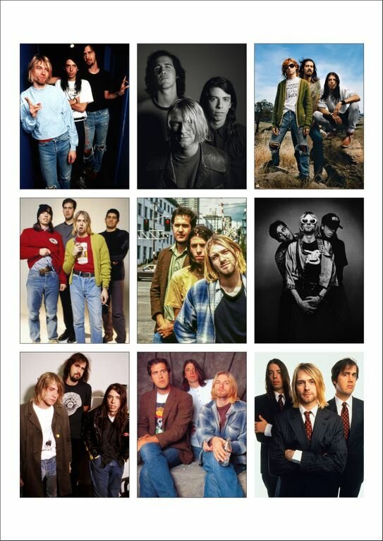 Наклейки, стикеры Nirvana, Нирвана № 1