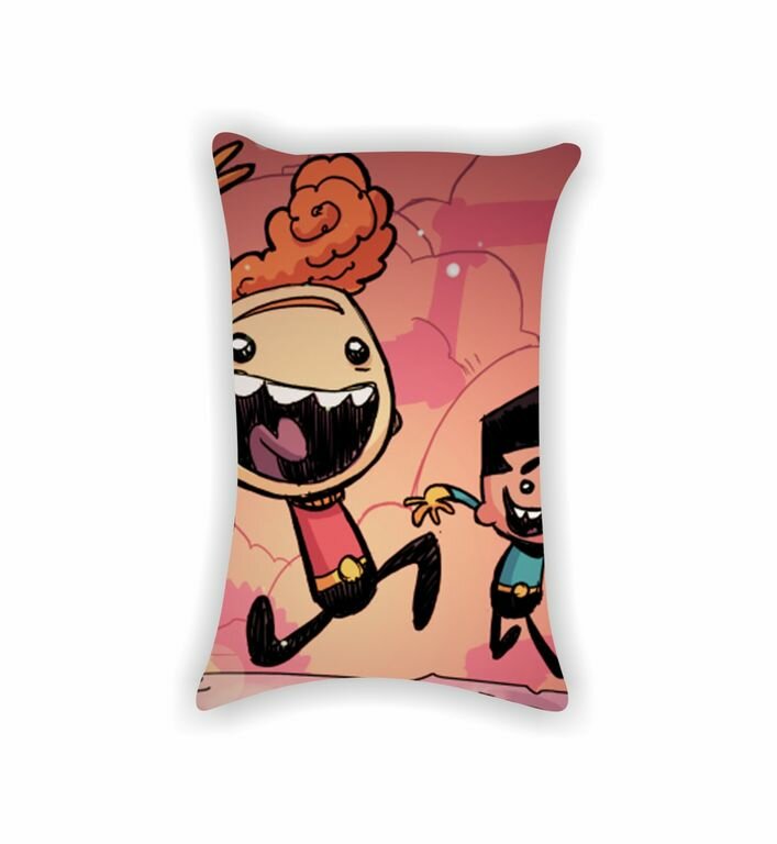 Подушка OXYGEN NOT INCLUDED, оксиген НОТ инклюдед №10, картинка С одной стороны