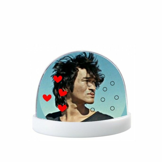 Водяной шар Кино, Виктор Цой №10, искусственный снег