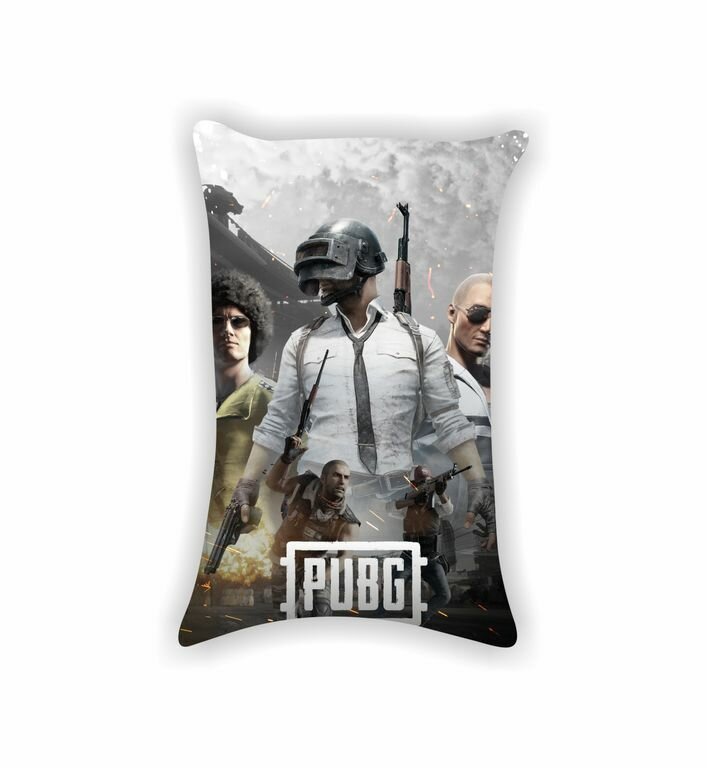 Подушка PlayerUnknown’s Battlegrounds, PUBG, пубг №7, картинка С двух сторон