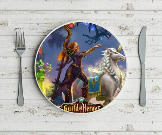 Тарелка Guild of Heroes, Гильдия Героев №3