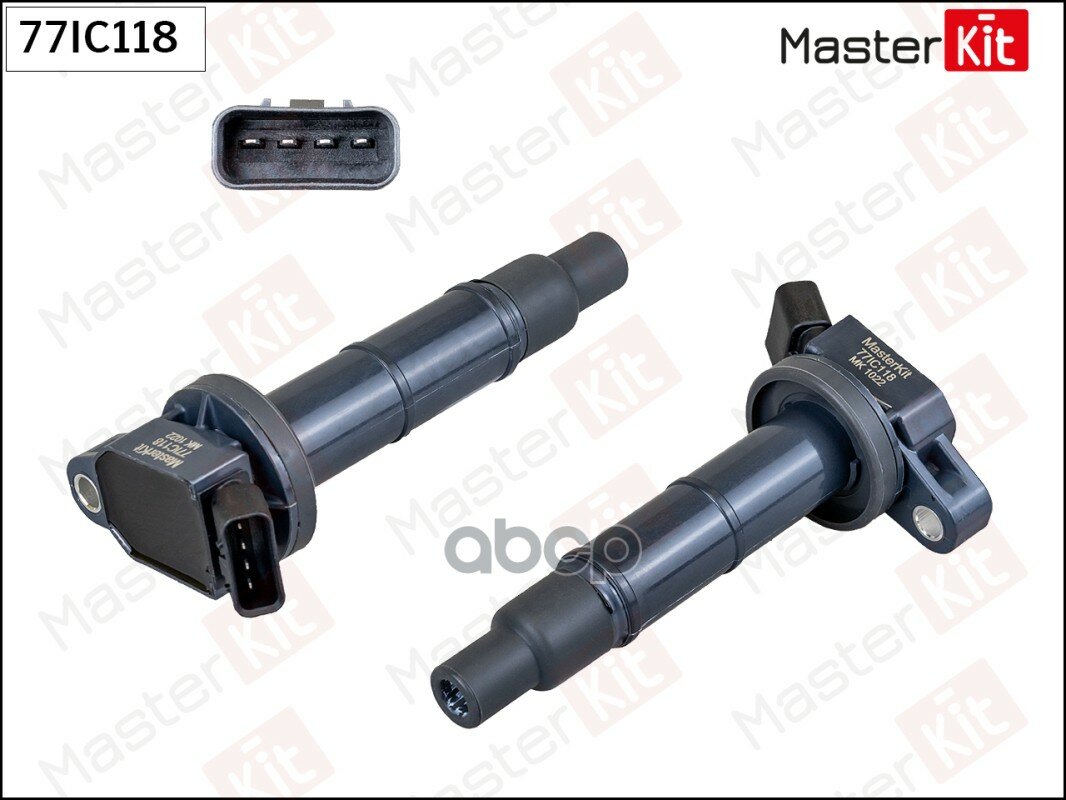 Катушка зажигания TOYOTA Avensis 2.0/Camry 2.4/Previa 2.4/Rav 4 II 2.0 00-> MasterKit арт. 77IC118