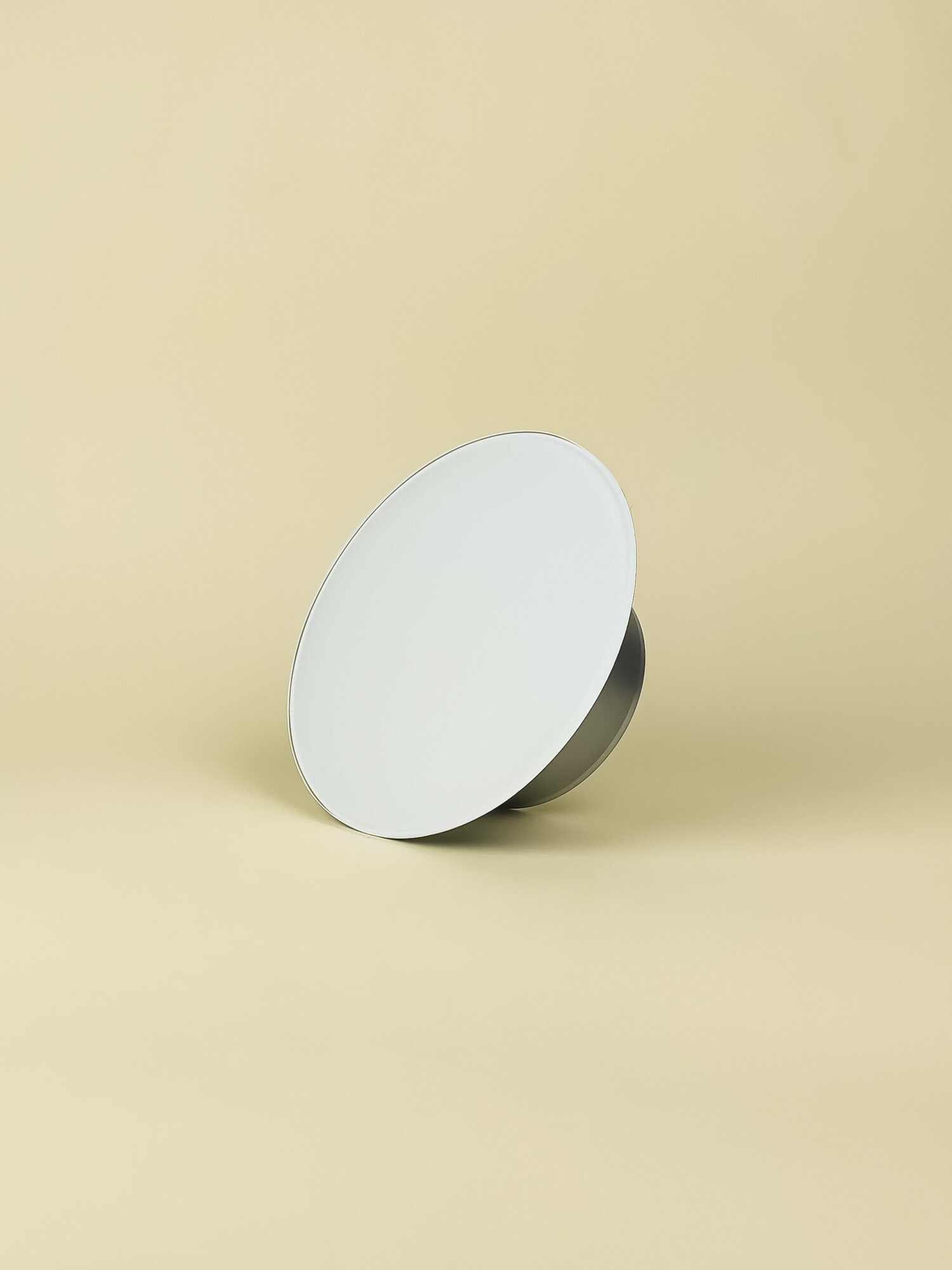 Анемостат-диффузор дизайнерский SIMPLE 100 белый матовый круг (Ral 9003)