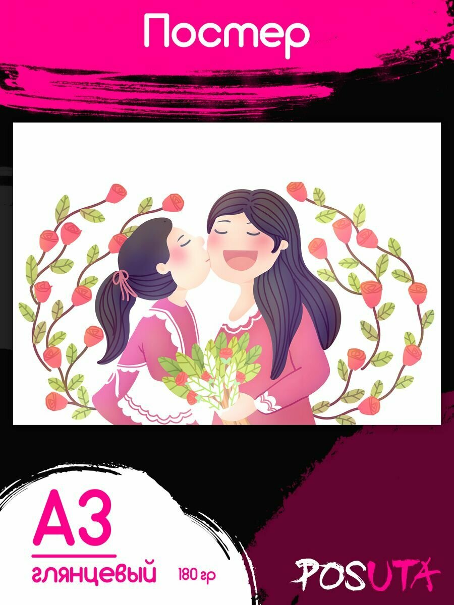 Постер на стену День матери