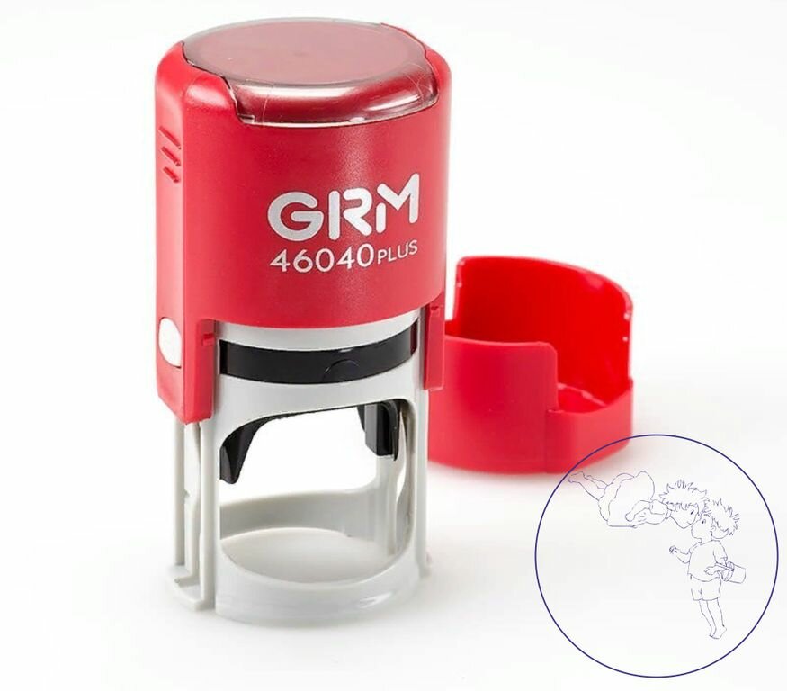 Печать Рыбка Поньо на Утёсе №1