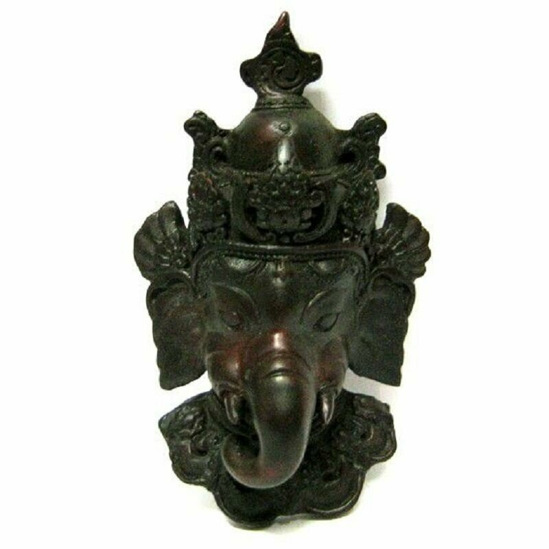 Статуэтка Голова Ганеши - покровителя бизнеса 15 см