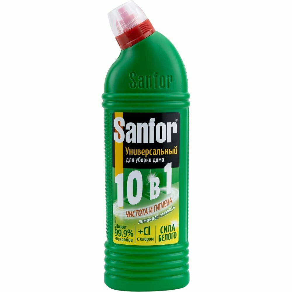 Чистящее средство Universal 750 г Свежесть лимона гель SANFOR 1544 601975
