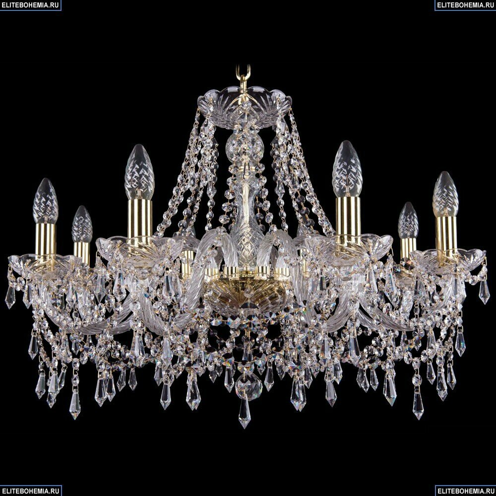 1403/8/240/G Хрустальная подвесная люстра Bohemia Ivele Crystal