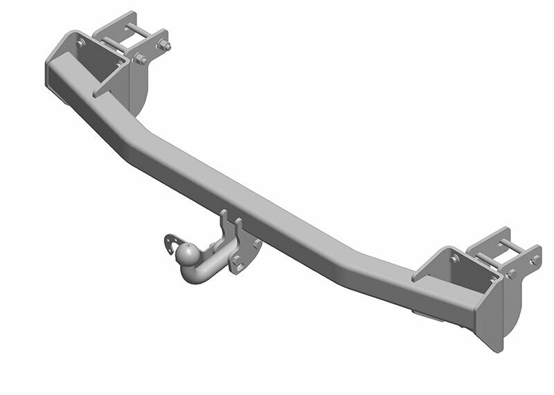 Фаркоп на MITSUBISHI OUTLANDER (2012) (без электрики, паспорт/сертификат в комплекте) Автос. MI 25