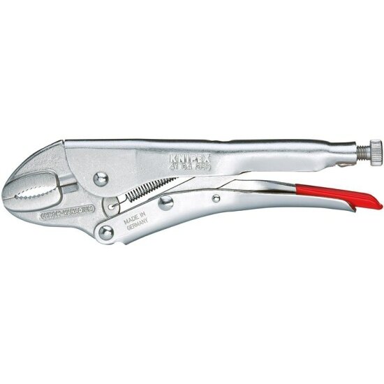 Клещи зажимные Knipex KN-4104300 оцинкованные, глянцевая поверхность 300 mm