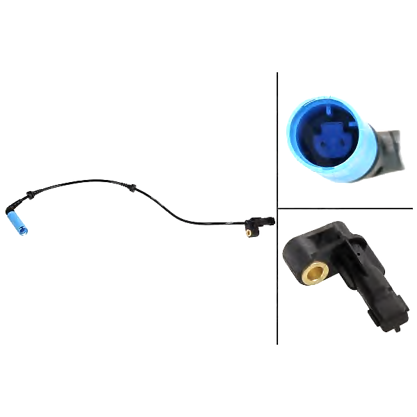 OPTIMAL 06-s014 (058013B / 0835157 / 0900011) датчик abs bmw: 3 (e46) 3 cabriolet (e46) 3 compact (e46) 3 coupe (e46) 3 touring (e46) z4 (e8