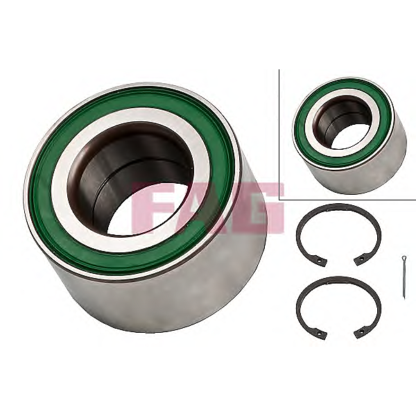 FAG 713644080 (011003280980A / 0197380 / 0328980) подшипник ступичный передн opel: Corsa (Корса) c 00-, Meriva (Мерива)