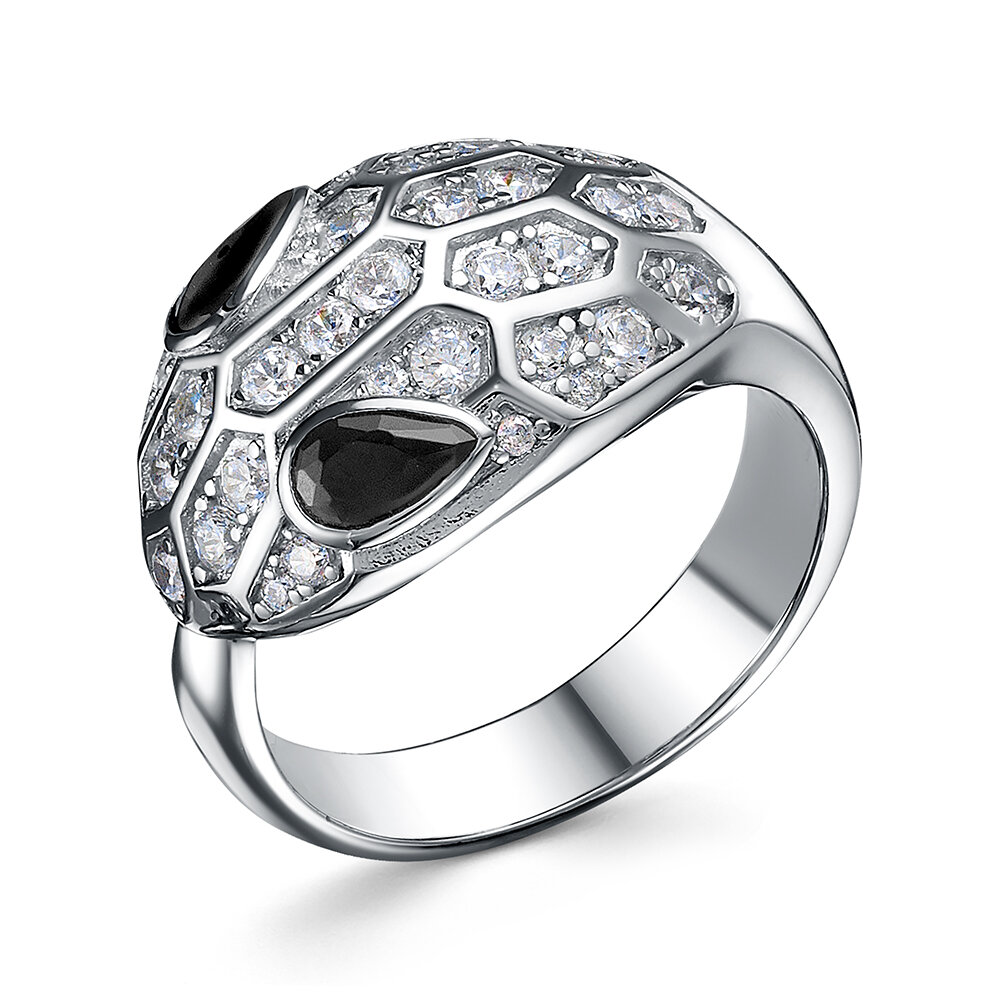 Кольцо, серебро, 925 проба