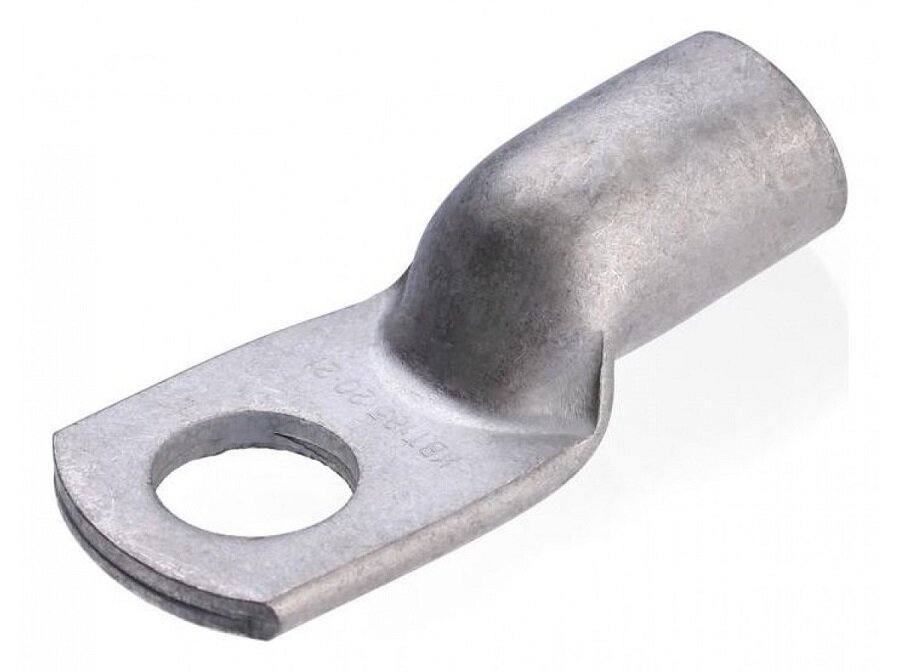 Наконечник кольцевой ТМЛ 4-8-3 луженый медь КВТ (89401) (1 шт)