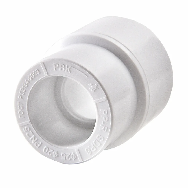 Муфта полипропилен переходная d-40/20 ВН-ВН, РВК (50)